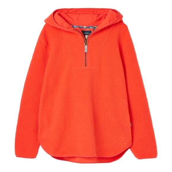 Joules | Tops | Joules Red Hooded Fleece | Poshmark